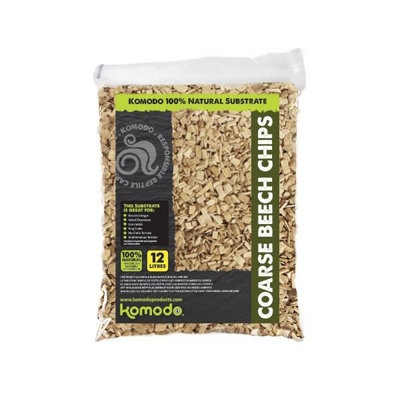 Komodo Beech Chips Coarse - 12L