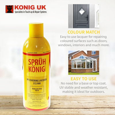 Konig KO396 Covering Lacquer - Silver Grey 62290