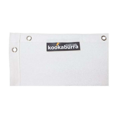 Kookaburra 3m Polar White Rectangular 185gsm Knitted Net Screening ...
