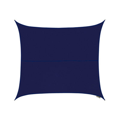 Kookaburra 3m Square Waterproof Blue Garden Patio Sun Shade Sail Canopy ...