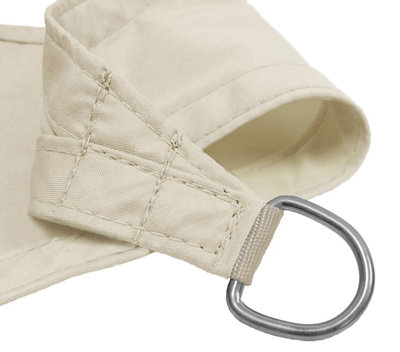 Kookaburra 3m x 2m Rectangle Waterproof Ivory Garden Patio Sun Shade ...