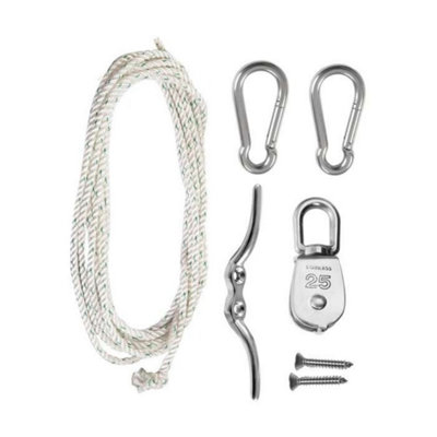 Kookaburra Stainless Steel Easy Hoist Standard Fixing Kit for Shade ...