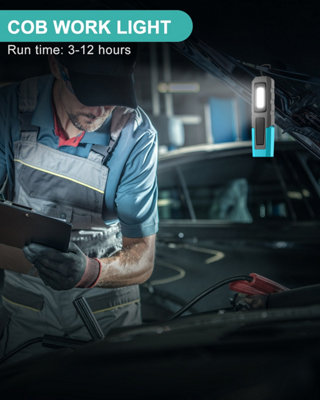 KOOLITE LED Work Light, Rechargeable with Power Bank, Portable ...