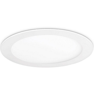 Kosnic 10W Nyos Circular LED Panel Downlight White