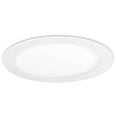Kosnic 12W Nyos Circular LED Panel Downlight White