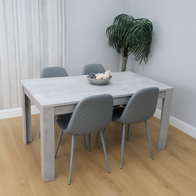 Kosy Koala Dining Table Set with 4 Chairs Dining Room and Kitchen table ...