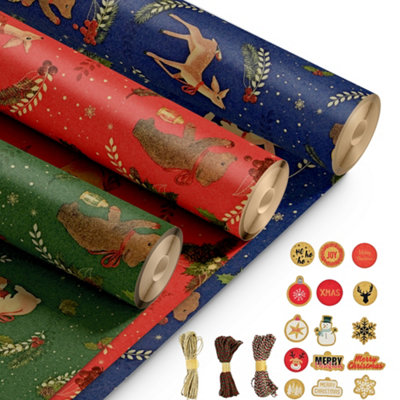 Kraft Christmas Wrapping Paper