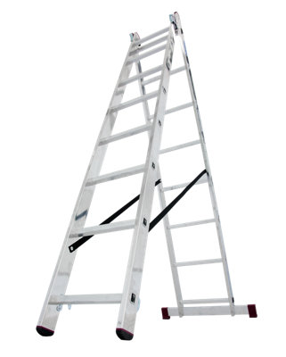 Krause 2 Section Combination Ladder - 2x8 Rung (3.9m)