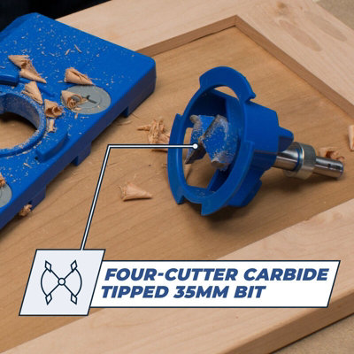 Kreg Concealed Hinge Jig - Make Cabinet Door Installation Easy