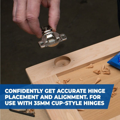 Kreg Concealed Hinge Jig - Make Cabinet Door Installation Easy
