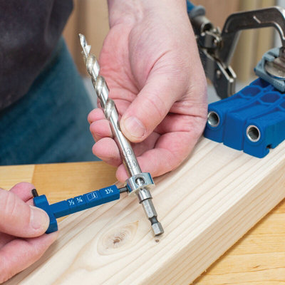 Kreg easy set drill bit store