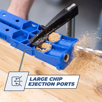 Kreg Pocket Hole Jig XL Creates pocket hole joints with twice as strong as standard pocket