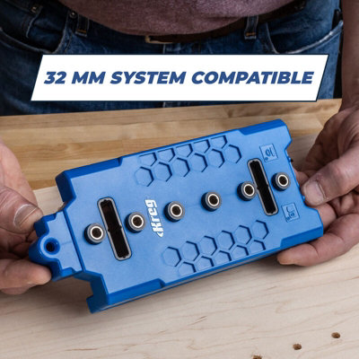 KREG SHELF PIN JIG 5MM - PERFECTLY SPACED SHELF PIN HOLES TO YOUR PROJECTS