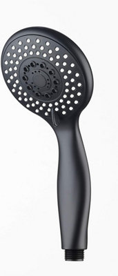 KRK-007 Shower Riser Rail Kit, Black