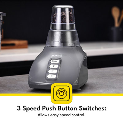 Krypton 2 in 1 Food Jug Blender 1.6L Smoothie Maker