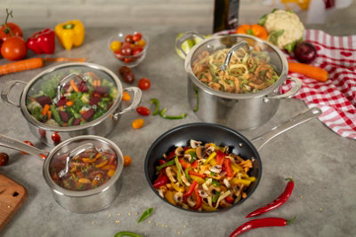 Kuhn Rikon Allround Stainless Steel Saucepan, 18cm/2.3L