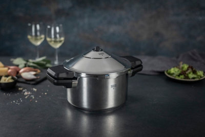Kuhn Rikon Duromatic Inox Pressure Cooker with Side Grips, Set of 2 ...