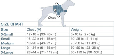 KURGO RSG TOWNIE DOG HARNESS - XS