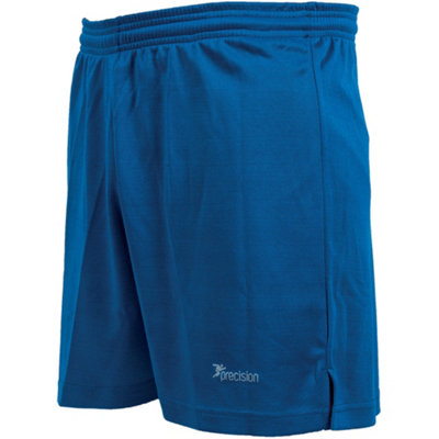 L ADULT Elastic Lightweight Football Training Shorts - Plain ROYAL BLUE ...