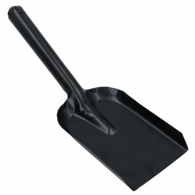 L Ash Rake Scraper & Shovel For Flues Wood Burner Fire Coal Steel Metal ...