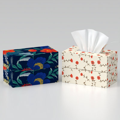 L&L Facial Tissue - 160 Tissues in box (Pack of 24)