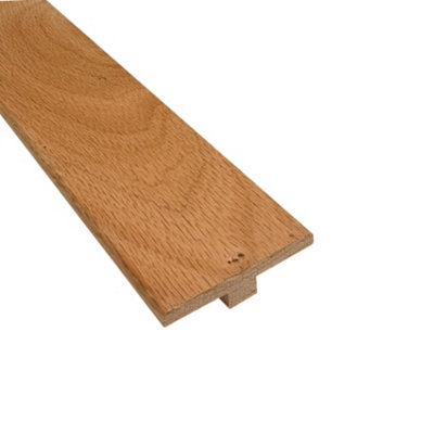Lacquered Natural Oak T Section Twin Transition For Laminate Wood ...