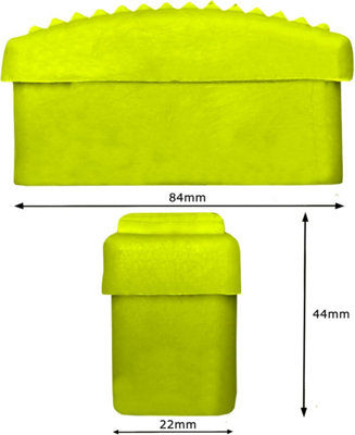 Ladder Feet Step Ladder Feet Rubber Replacement Non-Slip For Aluminum ...