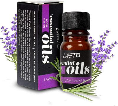 Laeto Ageless Aromatherapy 10ml Lavender Essential Oil | DIY at B&Q