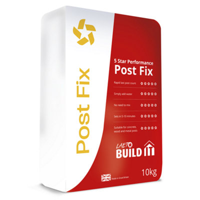 Laeto Build It Postfix Concrete 20kg Bag | DIY at B&Q
