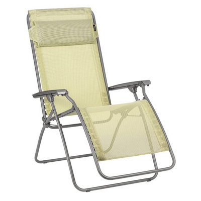 Lafuma Garden Recliner Chair - UV Resistant Anti Gravity Relaxing Sun ...