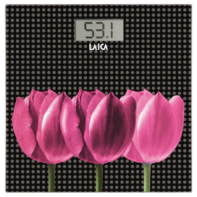 LAICA Electronic Bathroom Scale for Body Weight, 180kg, 396lb, 28st 4lb ...