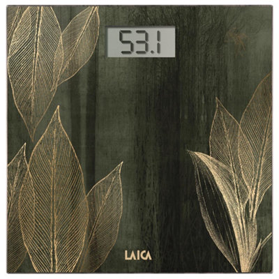LAICA Electronic Bathroom Scale for Body Weight, 180kg, 396lb, 28st 4lb ...