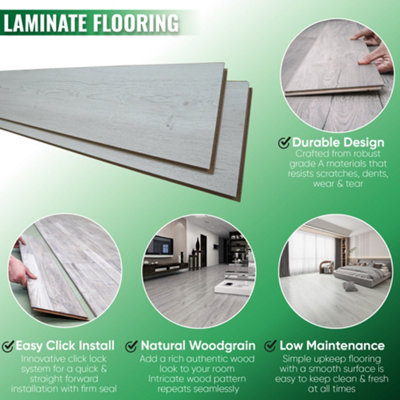 Laminate Flooring Planks Floorboard Planks Waterproof Solid Planks ...