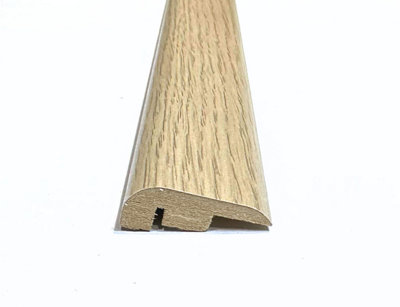 Laminate Wood Flooring MDF End Edge Threshold Trim Long 2.4m Length ...