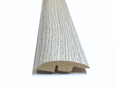 Laminate Wood Flooring MDF Ramp Edge Threshold Trim 0.9m Length Strip ...