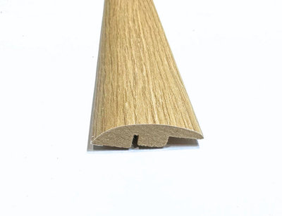 Laminate Wood Flooring MDF Ramp Edge Threshold Trim 0.9m Length Strip ...