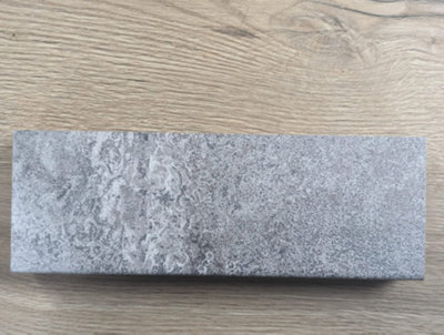 Lamsurf LSUK8371 Misty Stone Grey- 4.1mtr x 600mm x 38mm Laminate Kitchen Worktop Honed Ceramic ...