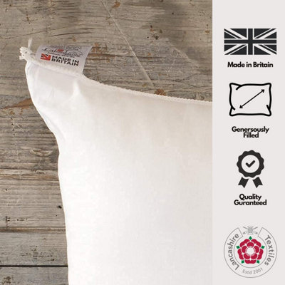 Lancashire Textiles 18" x 18" (45cm x 45cm) 6 Pack Polycotton Casing ...