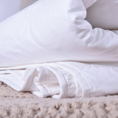 Lancashire Textiles 1tog Cotton Double Duvet Anti-Allergic Lightweight ...