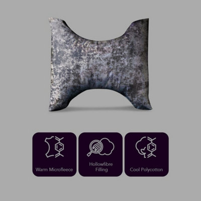 Lancashire Textiles Butterfly Cervical Orthopaedic Pillow Hollowfibre ...