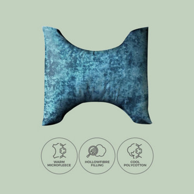 Lancashire Textiles Butterfly Cervical Orthopaedic Pillow Hollowfibre ...