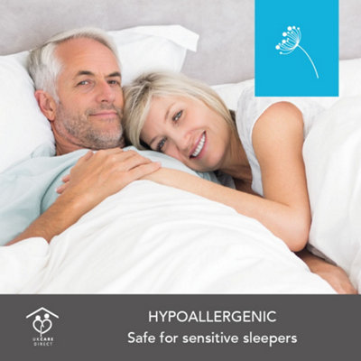 Lancashire Textiles Couple Duvet 9 and 4.5 Tog Hypoallergenic ...