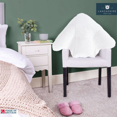 Lancashire Textiles Duck Feather Filling Batwing Pillow