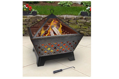 Landmann Barrone Firepit with weatherproof cover