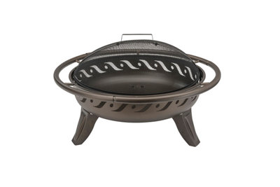 Landmann Bronze Effect Firewave Firepit | DIY at B&Q