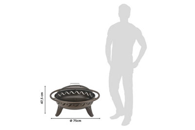 Landmann Bronze Effect Firewave Firepit
