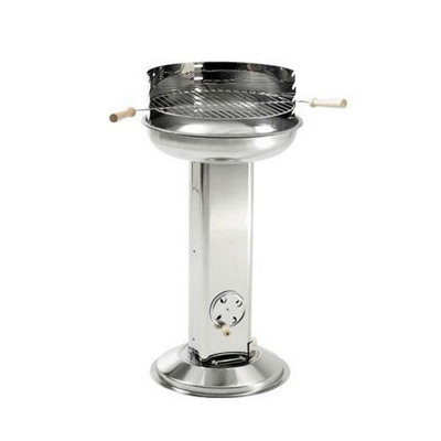 Buy Landmann Stainless Steel Pedestal BBQ (Round) | DIY at B&Q