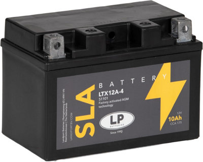 Landport SLA Ready To Use Starter Battery 12 Volt, 10 Ah/10hr, 175 CCA ...
