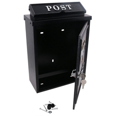 Landrover Defender Letter Post Mail Box Metal Black Wall Door House ...