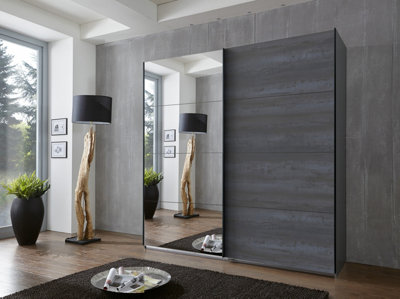 Landscape 2 door sliding wardrobe 180cm
